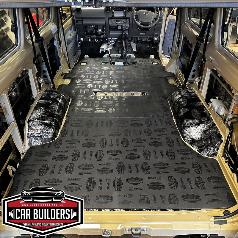 Car builders Mass Noise Liner Insulation - Unwind Designs