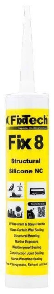 Fixtech Fix8 Structural Silicone 300ml Cartridge - Unwind Designs